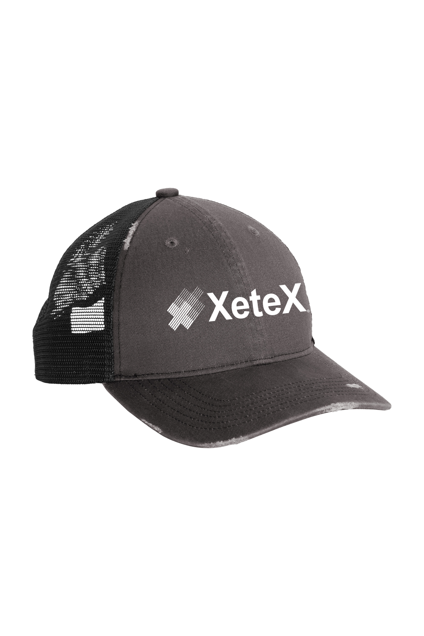 Port Authority® Distressed Mesh Back Cap – Xetex